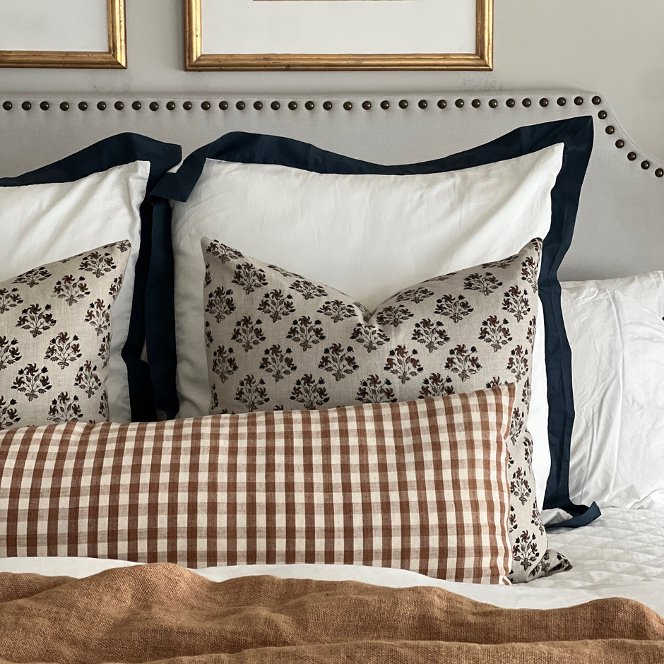 Buy Block Print Cushions Online – Brisbane, Australia – Wovenwood Interiors