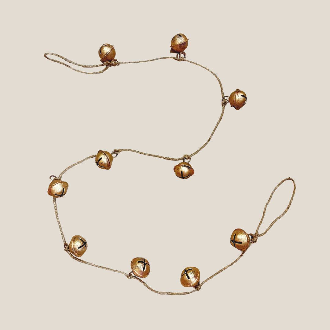 Buy Jingle Bell Garland Online – Christmas Decoration – Wovenwood Interiors